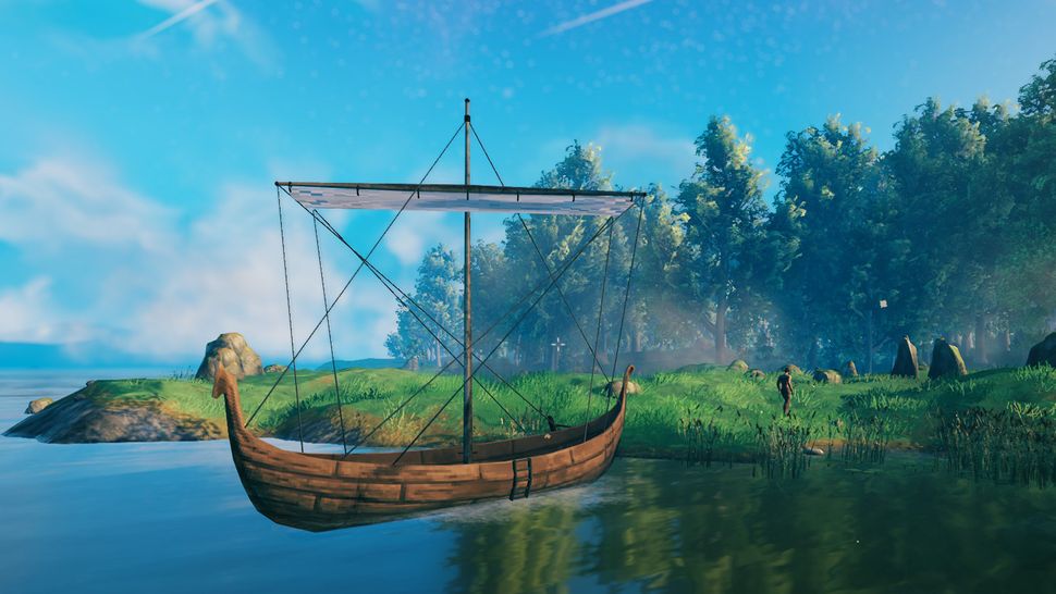 Valheim boat: How to make and dock them | PC Gamer