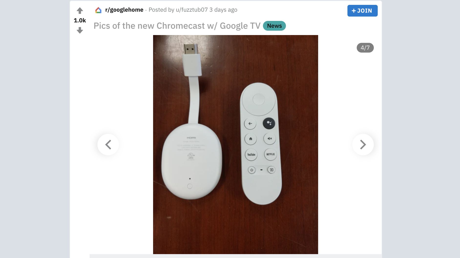 New Google Chromecast streamer shown off early by sharp Walmart buyer ...