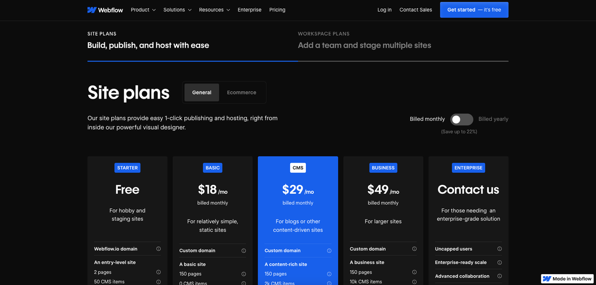 Webflow website builder review 2025 | TechRadar