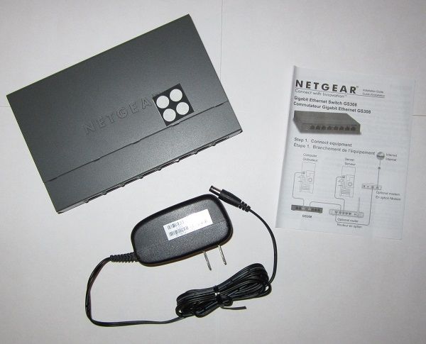 Netgear GS308 Gigabit Switch Review