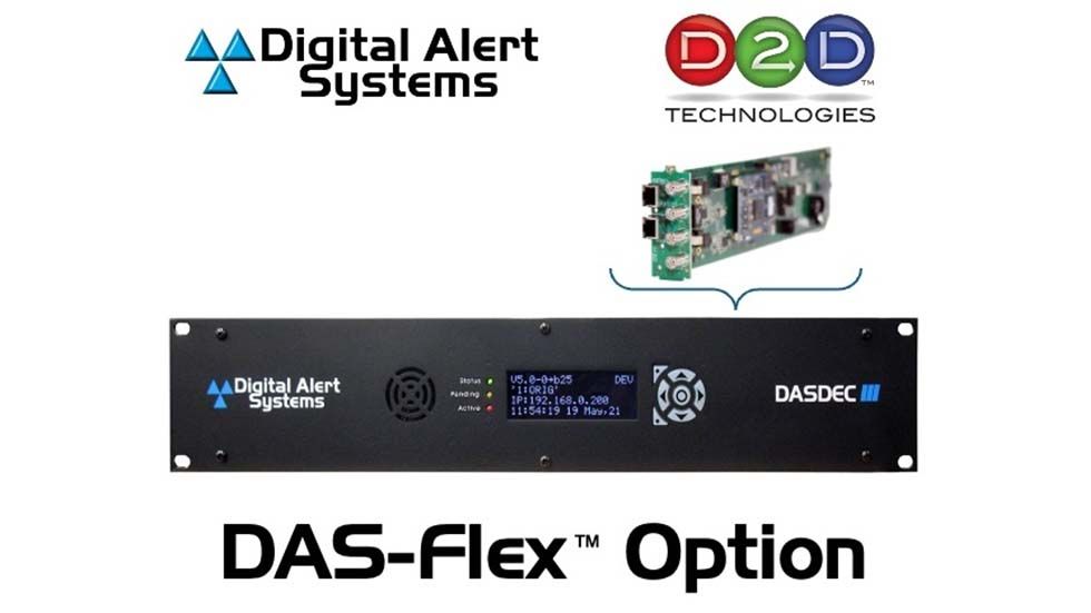 Digital Alert Systems, D2D Technologies Unveil DAS-Flex | TV Tech