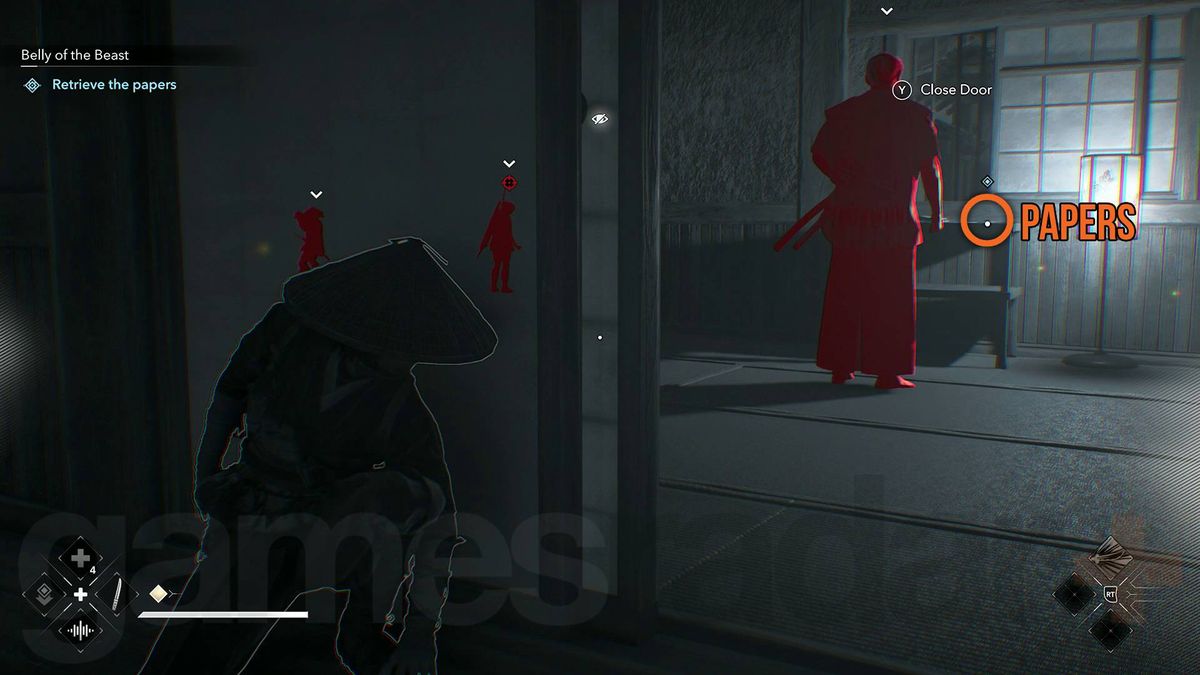 Assassin's Creed Shadows Belly of the Beast papers location | GamesRadar+