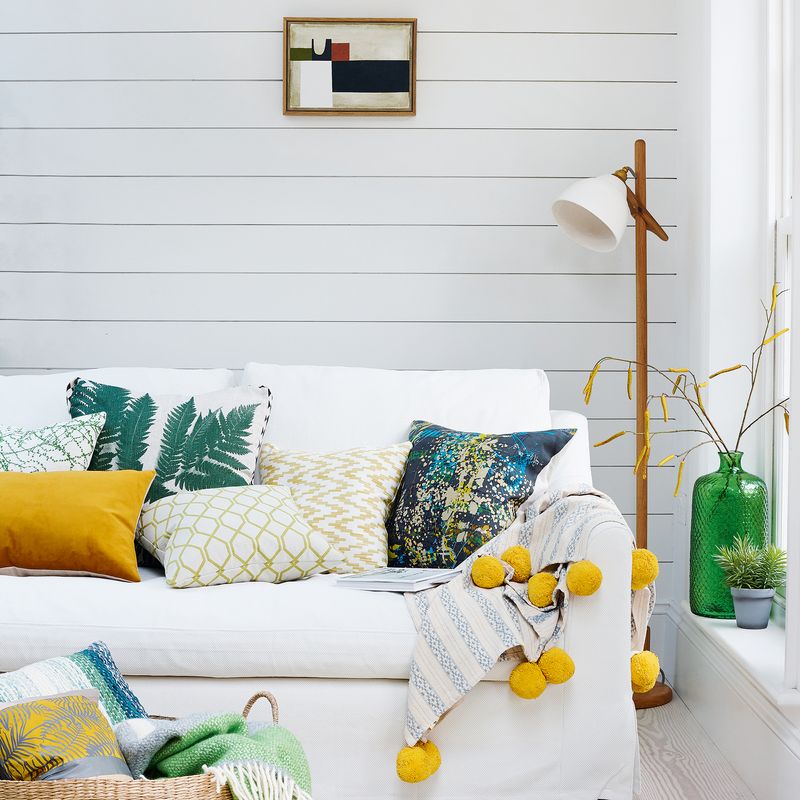 Calm colours for living rooms – shades to soothe stress | Ideal Home