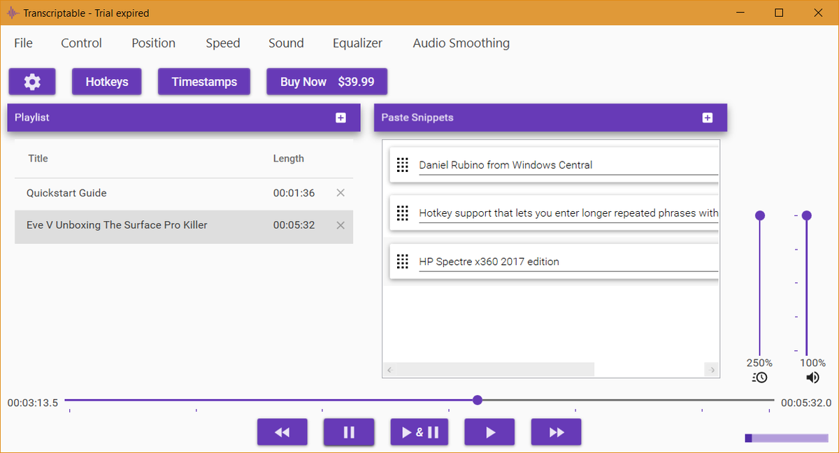 Transcriptable for Windows 10 creates a beautiful experience for ...