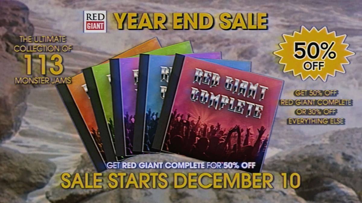 The Red Giant Year End Sale Returns Bigger and Better than Ever on ...
