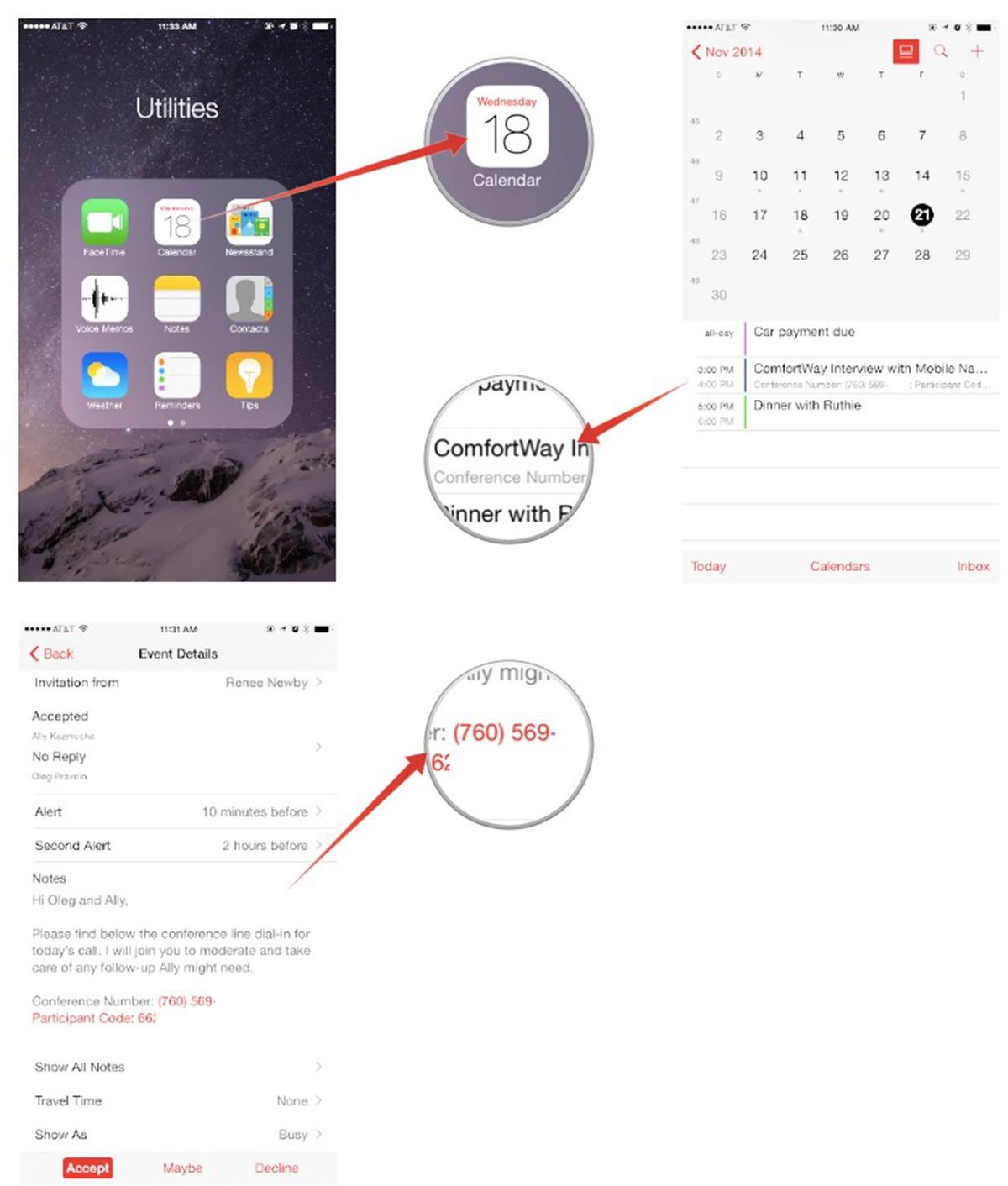 How to use notes and links in Calendar for iPhone and iPad | iMore