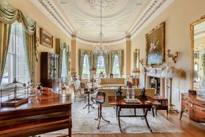 A historic Yorkshire hall, meticulously restored to its former 18th ...