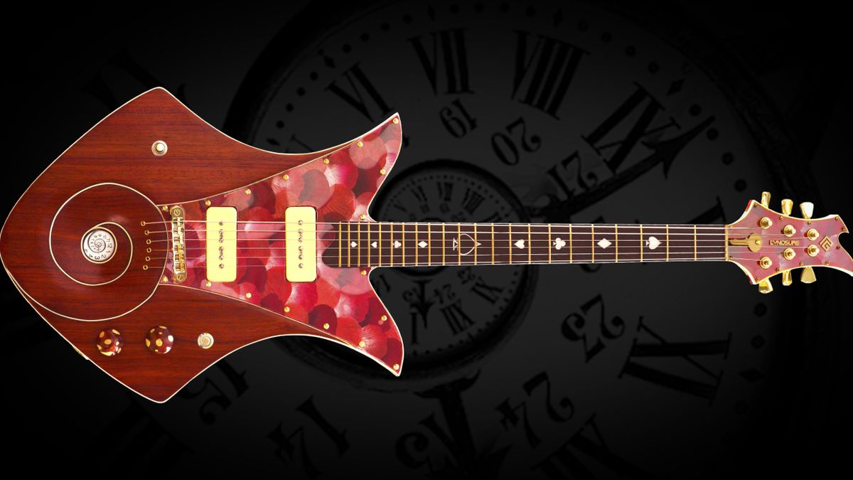 These Alice In Wonderland and Saxon guitars have to be seen to be ...