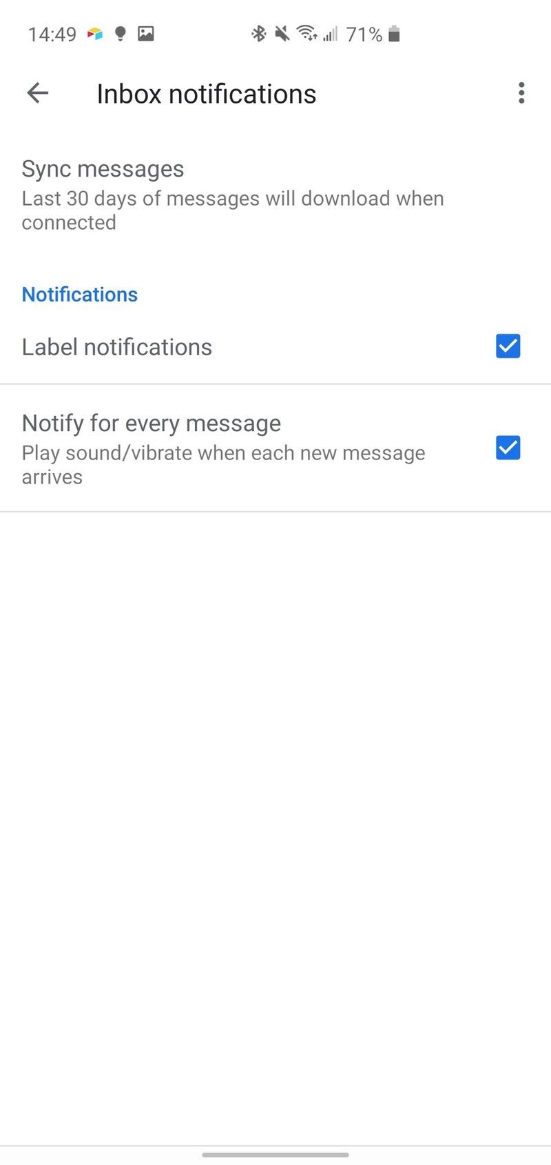 Not receiving Gmail notifications on Samsung One UI 2 (Android 10 ...
