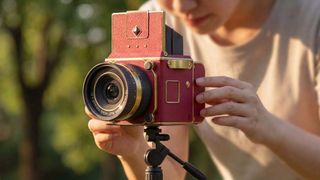 The "magic" CCD sensor is back! This retro, waist-level compact camera ...