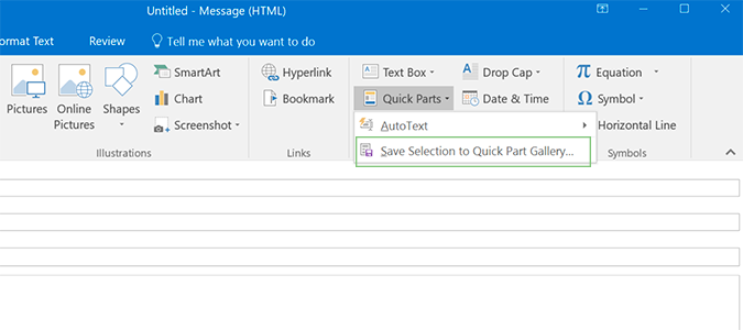 How to Set Up Canned Replies Using Quick Parts in Outlook | Laptop Mag