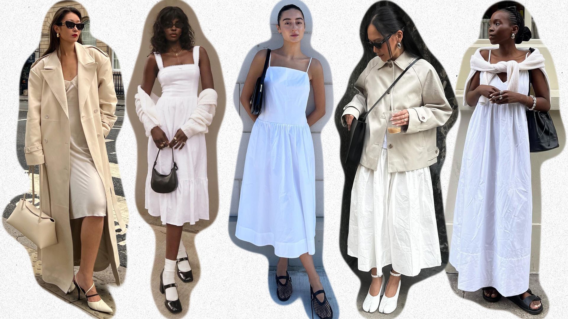 16 White-Dress Outfits Worth Re-Creating | Who What Wear