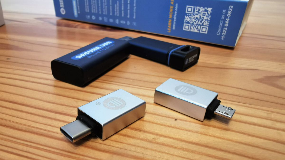 SecureData SecureUSB BT USB drive review | TechRadar