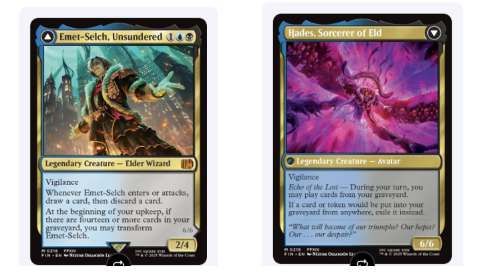 Latest MTG Final Fantasy spoilers reveal first-ever Saga creature, Emet ...