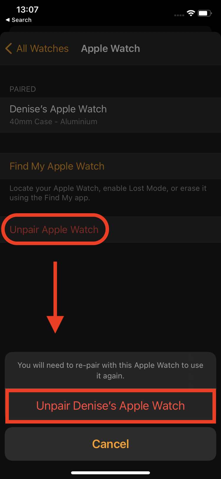 How to unpair an Apple Watch | Tom's Guide