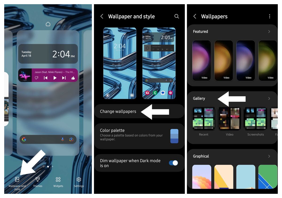 How to set a video wallpaper as your lock screen on a Samsung Galaxy ...