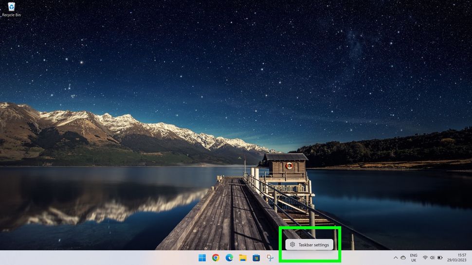 How to move the taskbar in Windows 11 | Tom's Guide