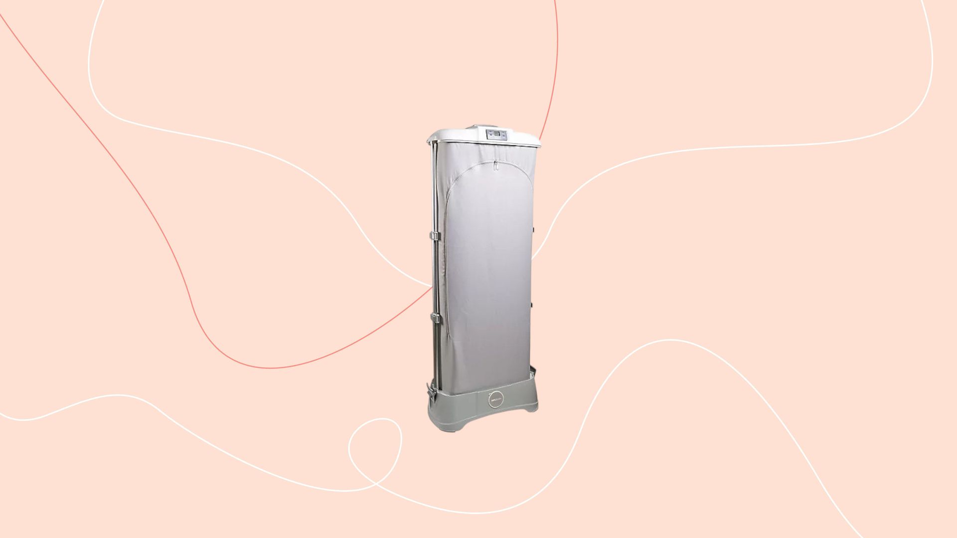 Lakeland's Dry:soon foldable heated airer is a laundry hero | Ideal Home