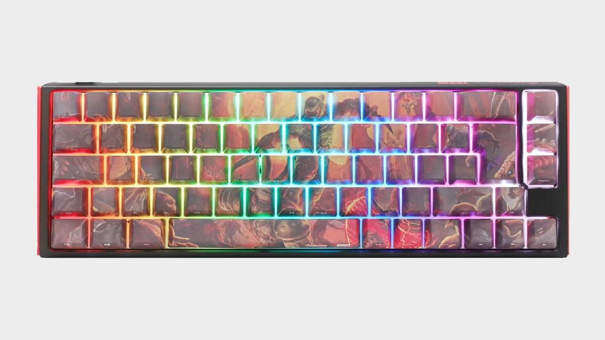 Ducky has released a limited edition Doom keyboard but I can't help but ...