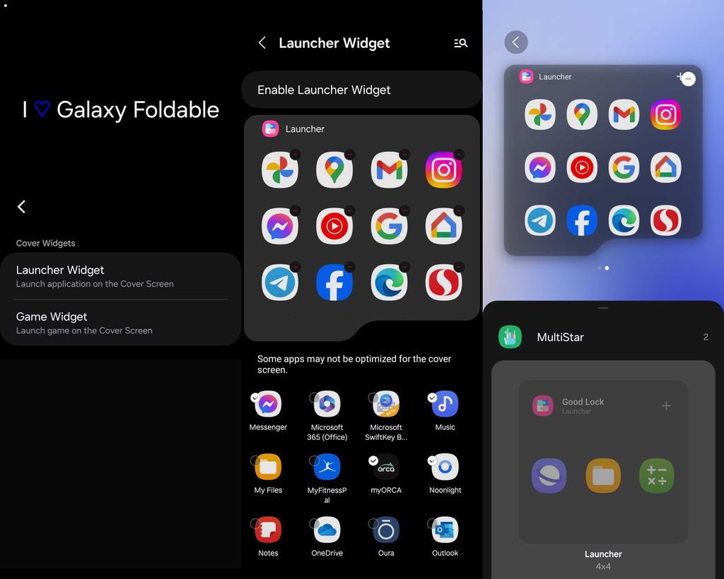 How to set up and use apps on the Samsung Galaxy Z Flip 6 cover screen ...