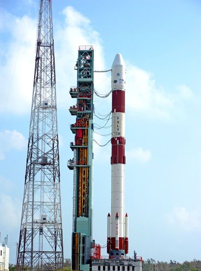 Indian Rocket Launching 7 Satellites at Once (Photos) | Space