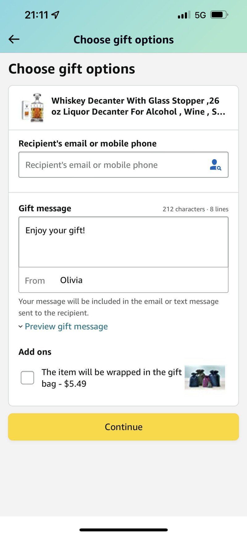 How to send Amazon gifts with just a phone number or email address ...