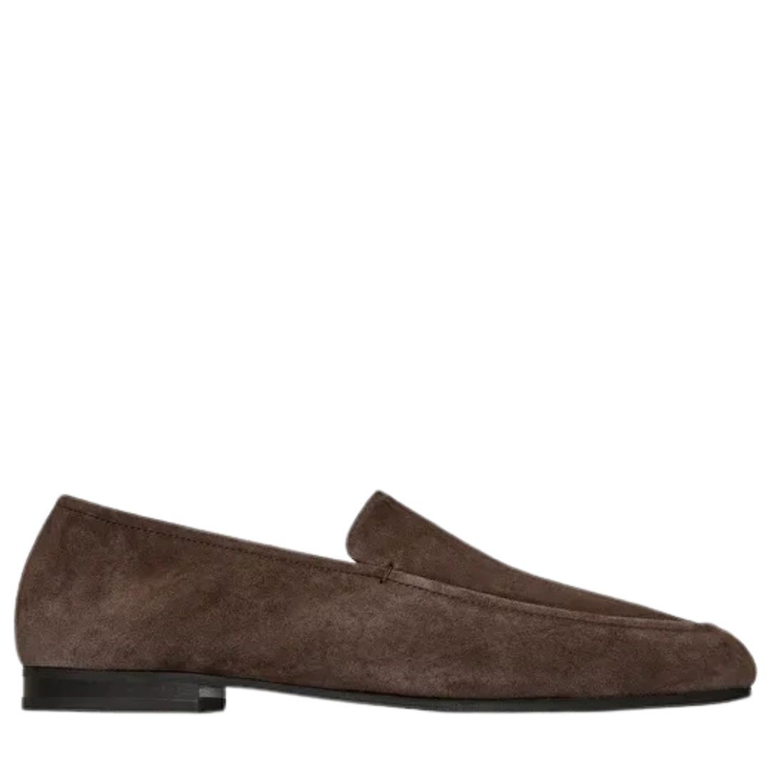 How To Shop M&S' Viral Brown Suede Loafers | Marie Claire UK