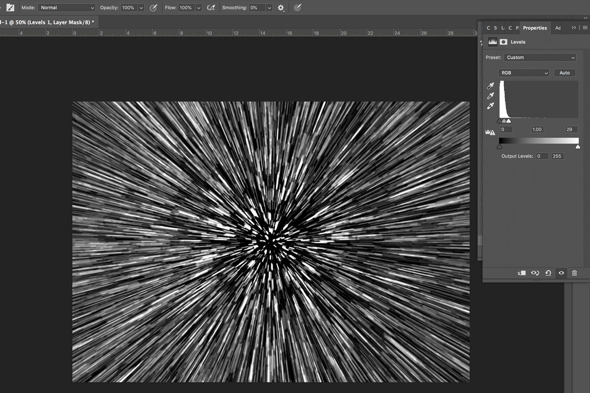 Create a jump to lightspeed effect in Photoshop on Star Wars Day ...