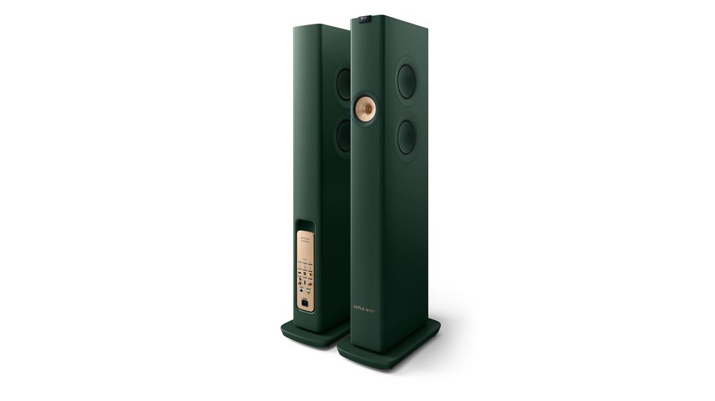 KEF LS60 Wireless Lotus Edition speakers: tall and powerful | Wallpaper*