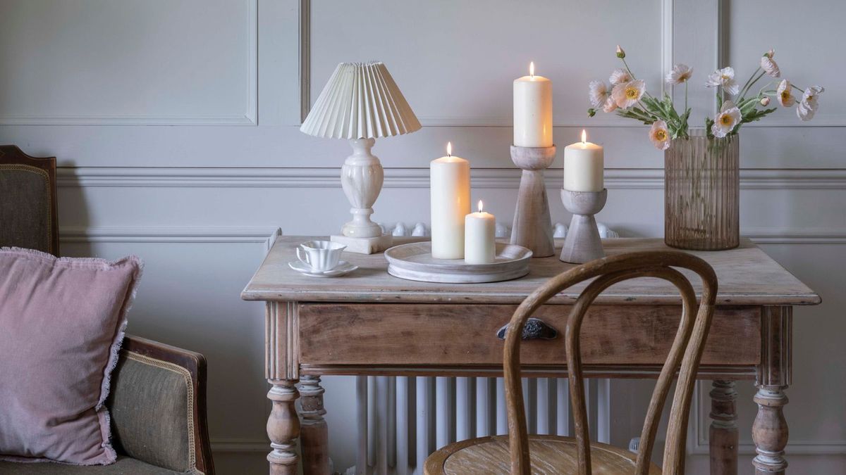 How to make LED candles look like real candles | Homes and Gardens