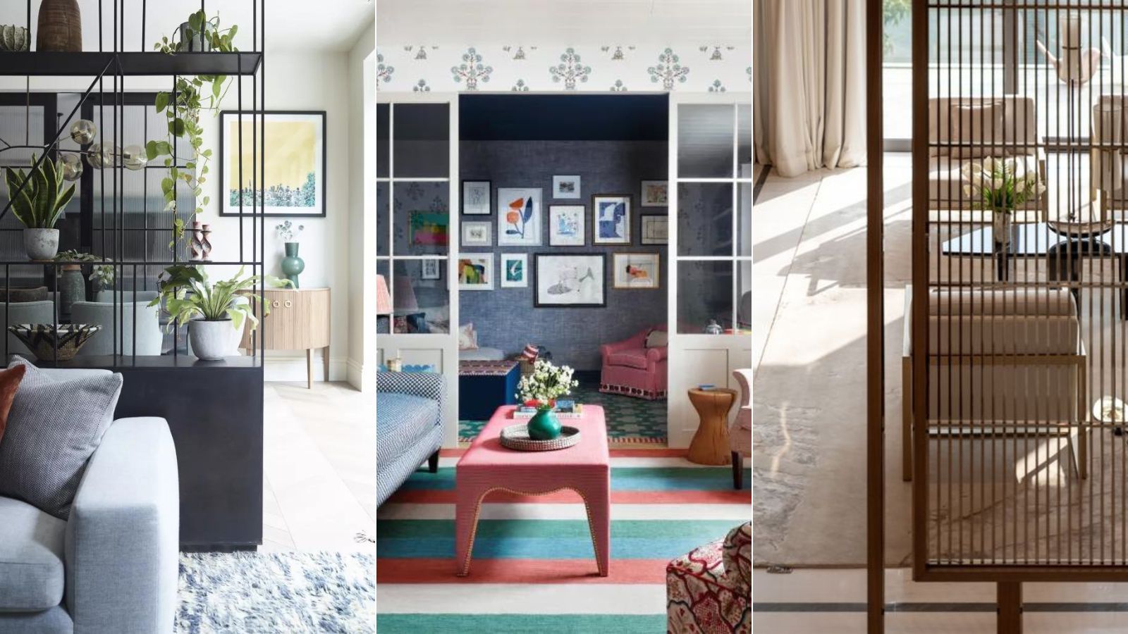 Living room divider ideas: 9 creative ways to divide your room | Homes ...