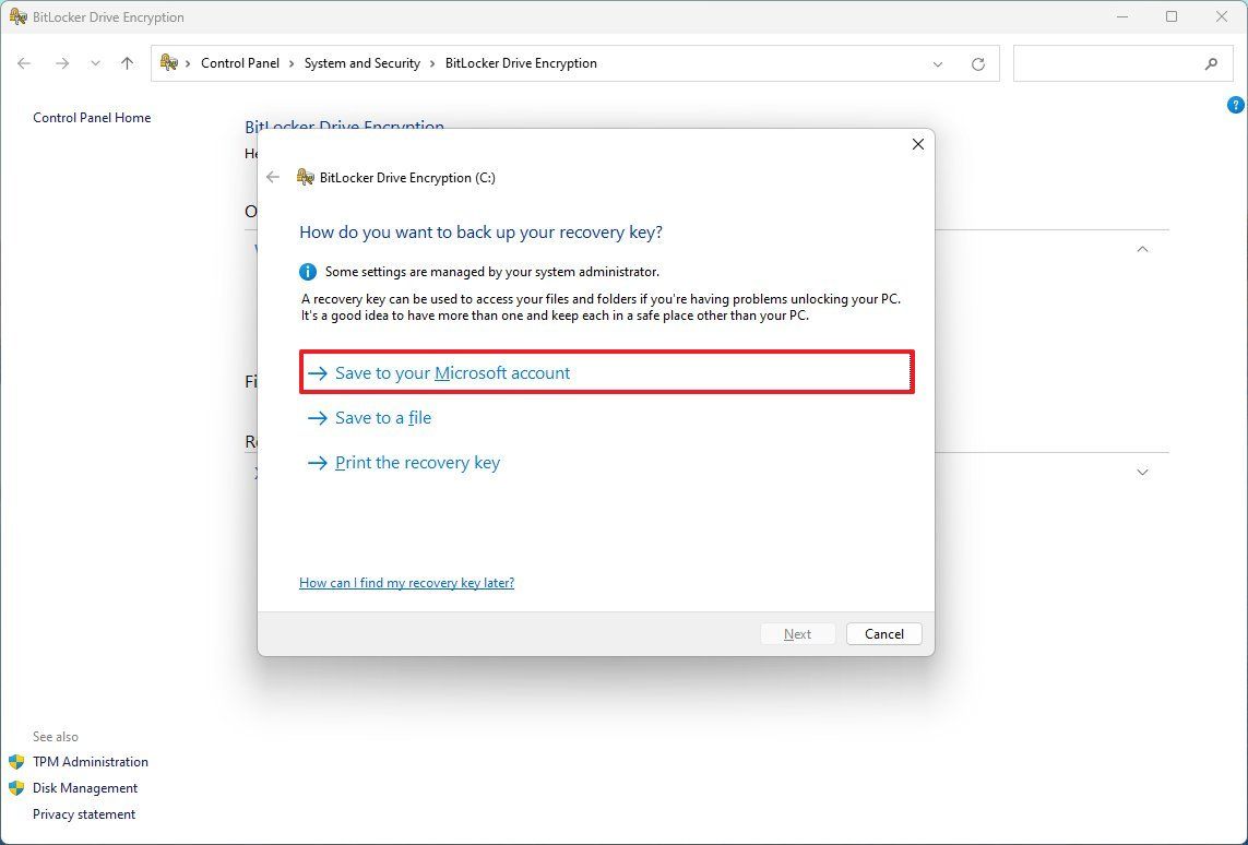 How to configure BitLocker encryption on Windows 11 | Windows Central