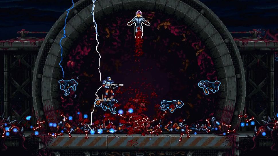 This Contra-like is a celebration of spread guns and gnarly flesh | PC ...