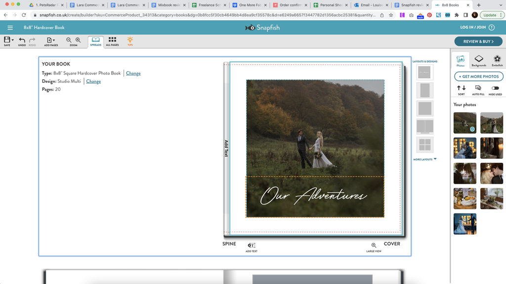 Snapfish photo book review: Plenty of artistic freedom for your ...
