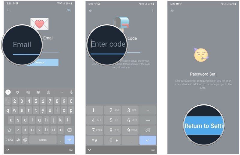 How to activate two-factor authentication on Telegram | Android Central