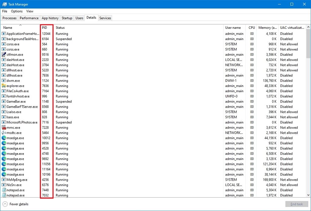 How to find out application Process ID on Windows 10 | Windows Central