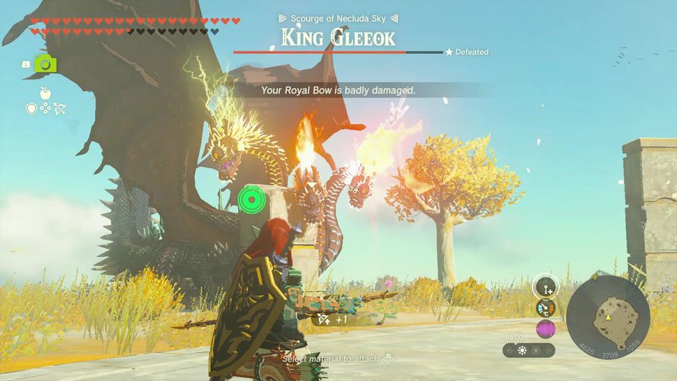 All Zelda Tears of the Kingdom King Gleeok locations and tips | GamesRadar+