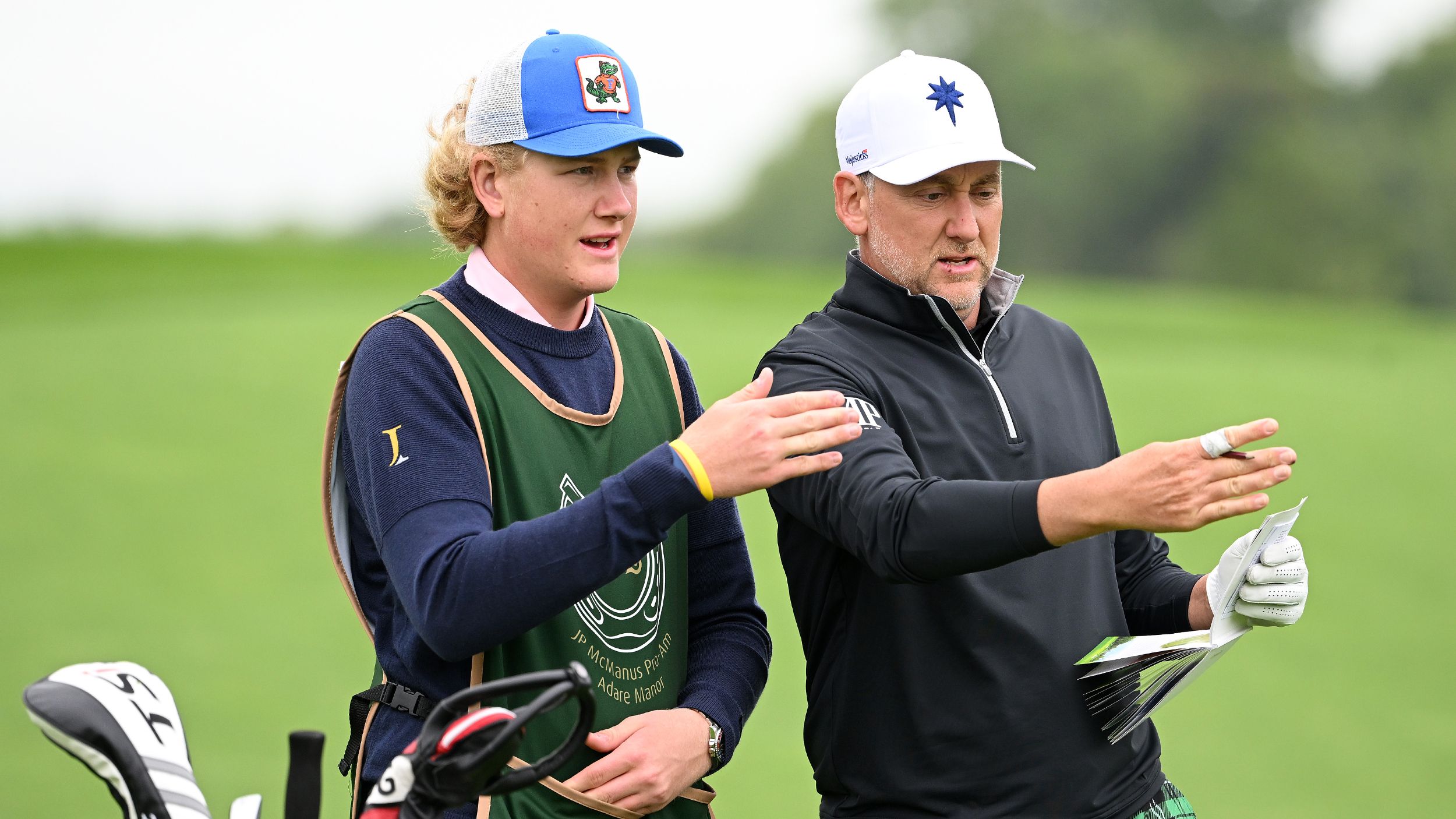 Special Day For Poulter Family as Dad Ian And Son Both Finish Well on ...