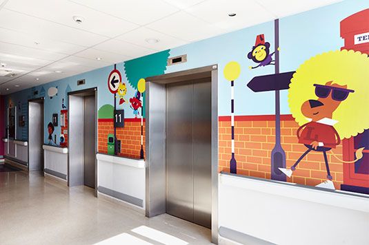 Murals designed to brighten up hospital wards | Creative Bloq
