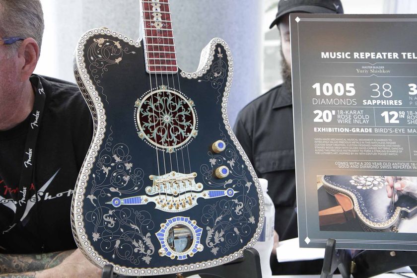 50 of the most outrageous, beautiful and downright expensive guitars of ...