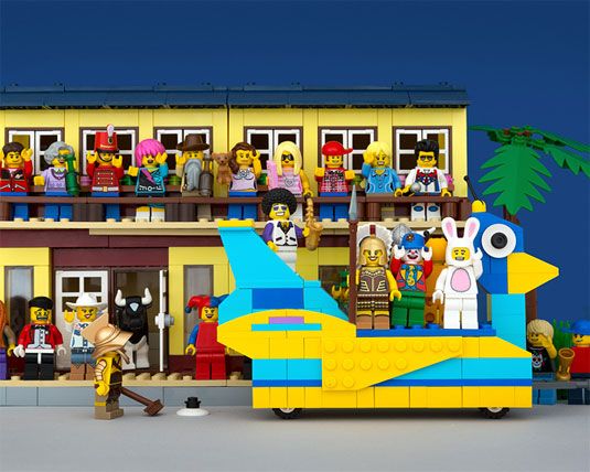 All 50 US states depicted in Lego | Creative Bloq