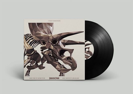 Perfect polygon art movie soundtrack album covers | Creative Bloq