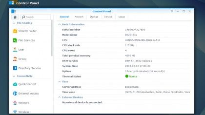 Synology DiskStation DS2015xs review | TechRadar