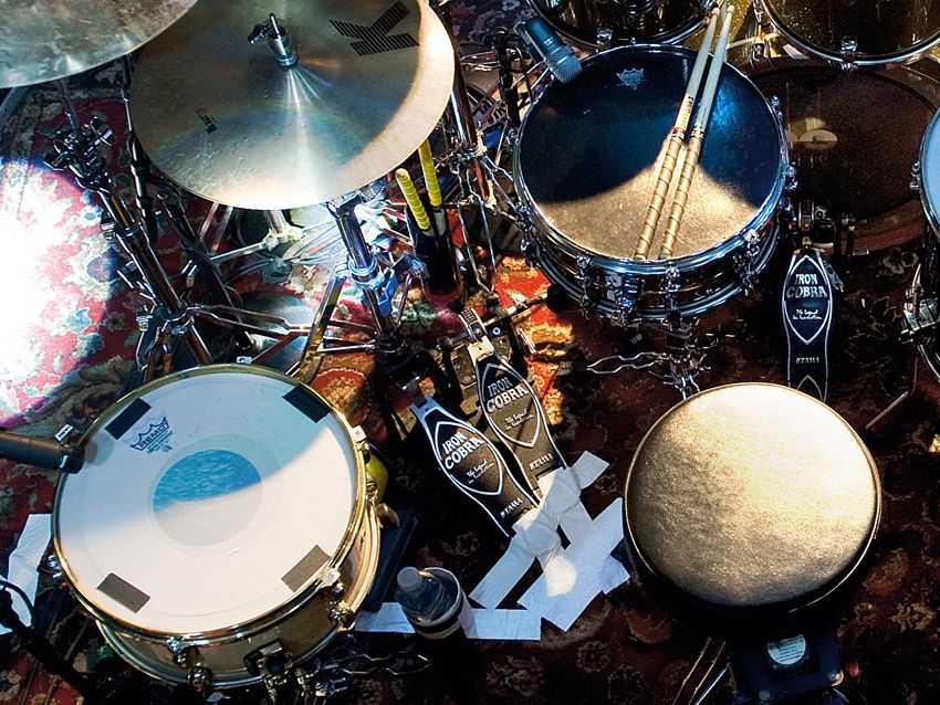 Deftones drum setup: Abe Cunningham's kit in pictures | MusicRadar
