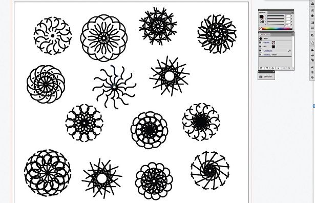 Create radial patterns using type | Creative Bloq