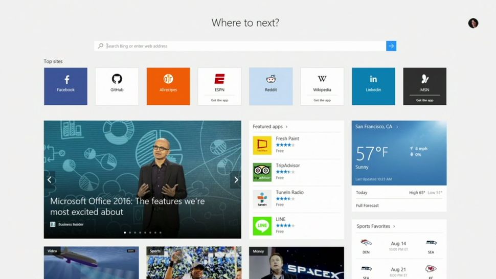 Microsoft Edge is the official name of the Windows 10 browser | TechRadar