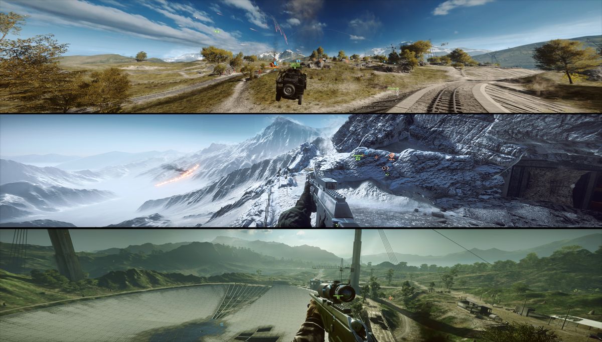 Battlefield 4 screenshots: maxed settings at 7680x1440 on LPC | PC Gamer