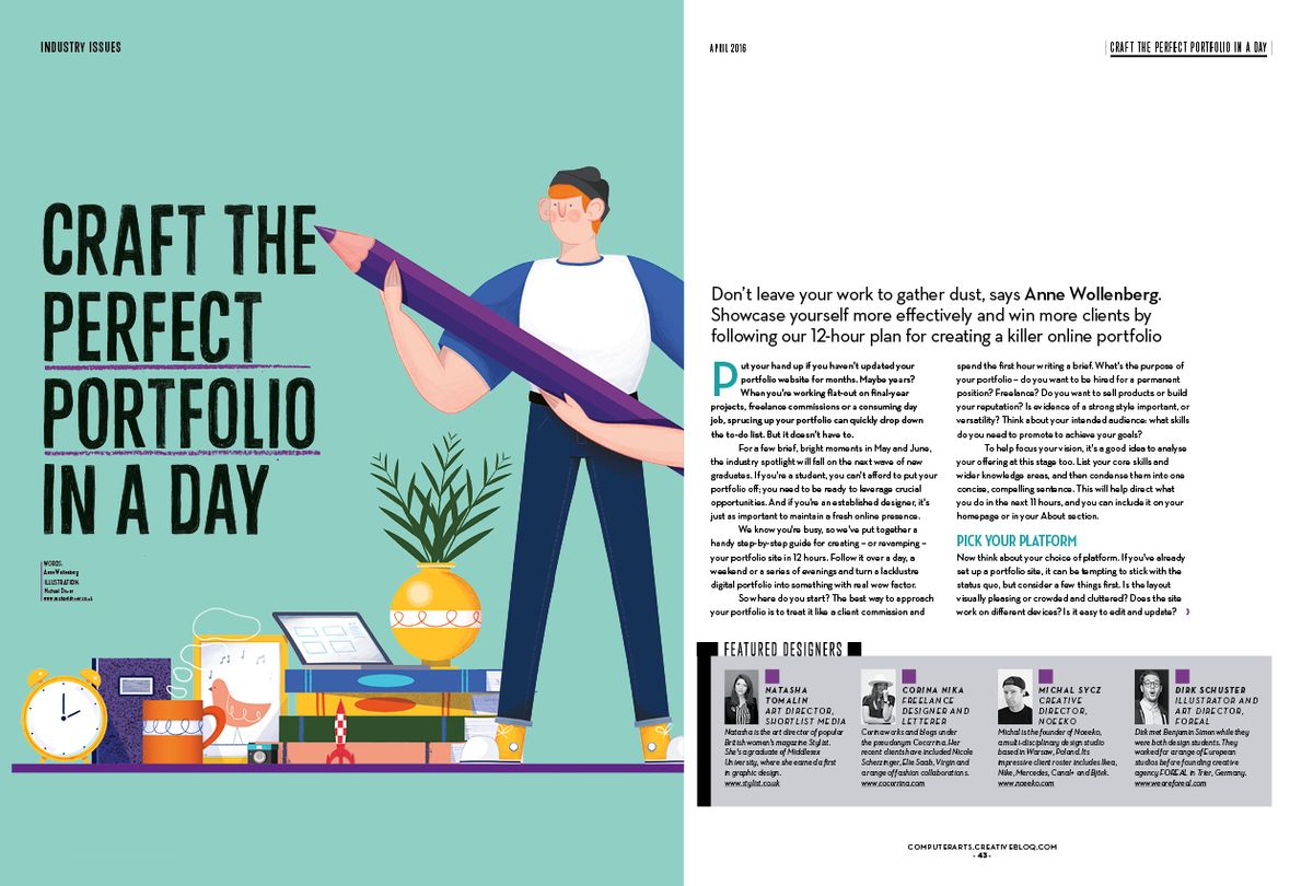 Craft the perfect portfolio this weekend | Creative Bloq
