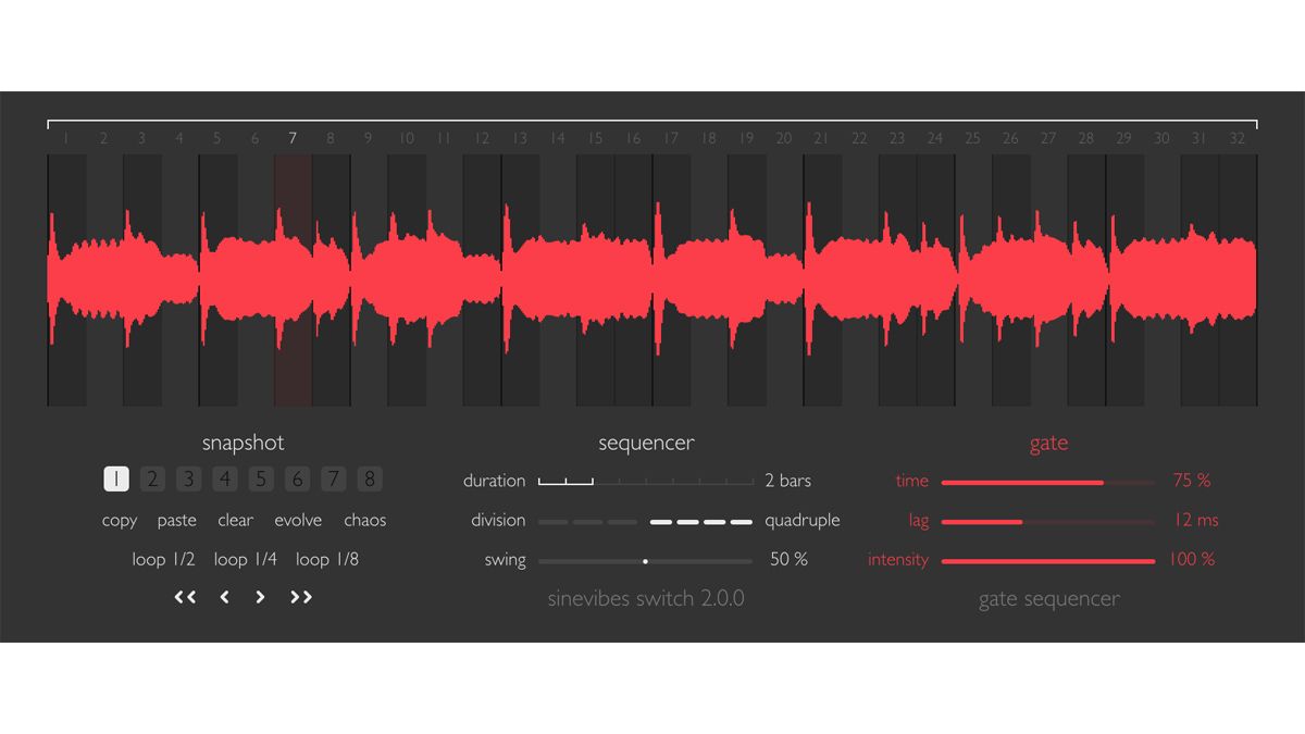 Sinevibes looks to Switch things up with updated rhythmic gate sequencer | MusicRadar