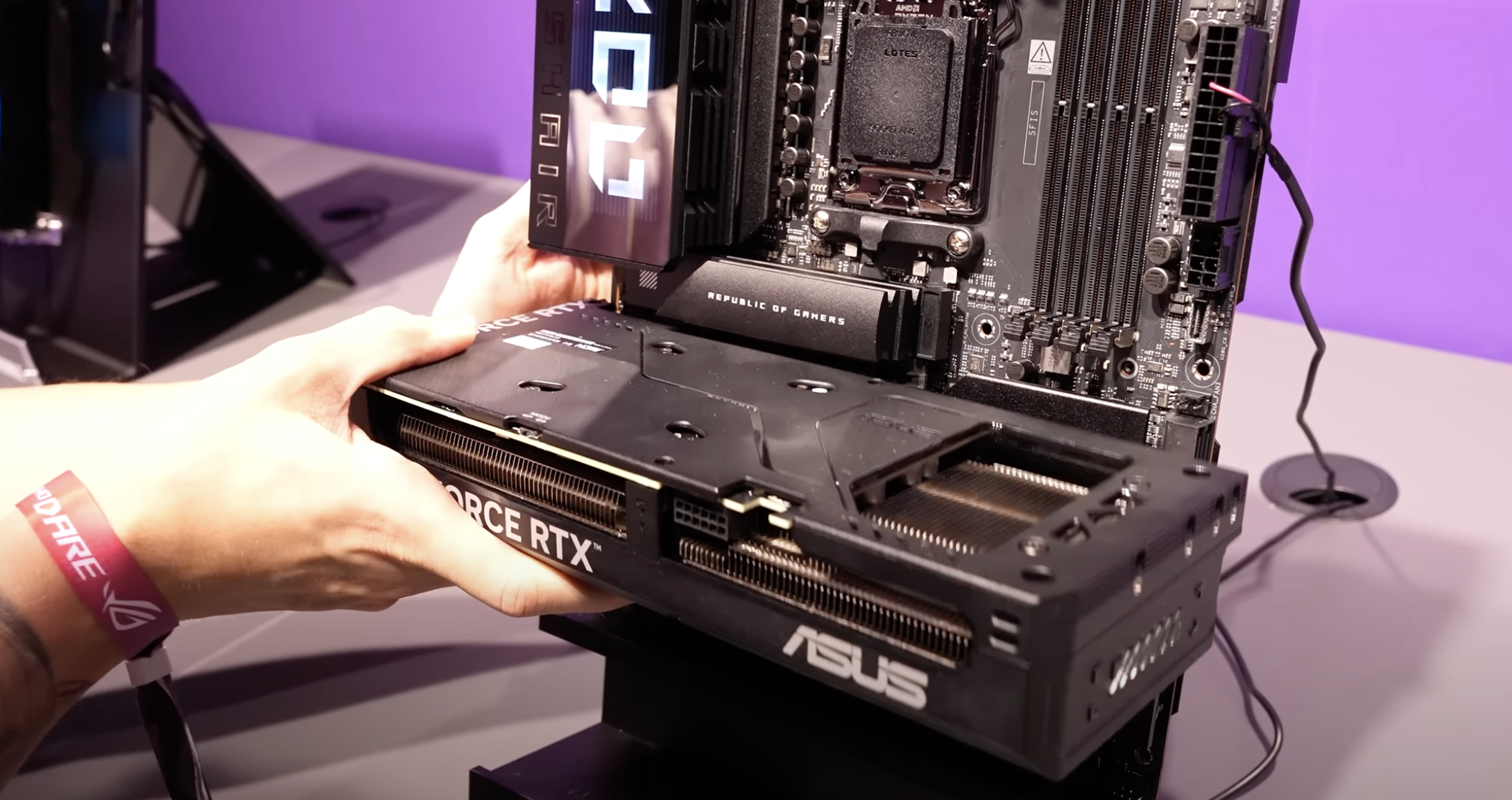 Asus has finally come up with the easy-release GPU slot we've all been ...